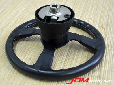 JDM Auto Link: Nismo 330F Steering Wheel with Boss Kit - BNR34